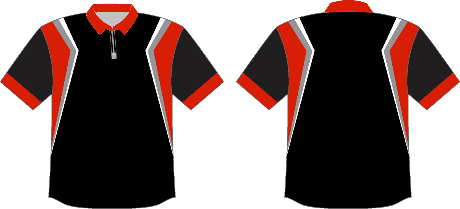 Custom Men's Crew Shirts - Racing Team
