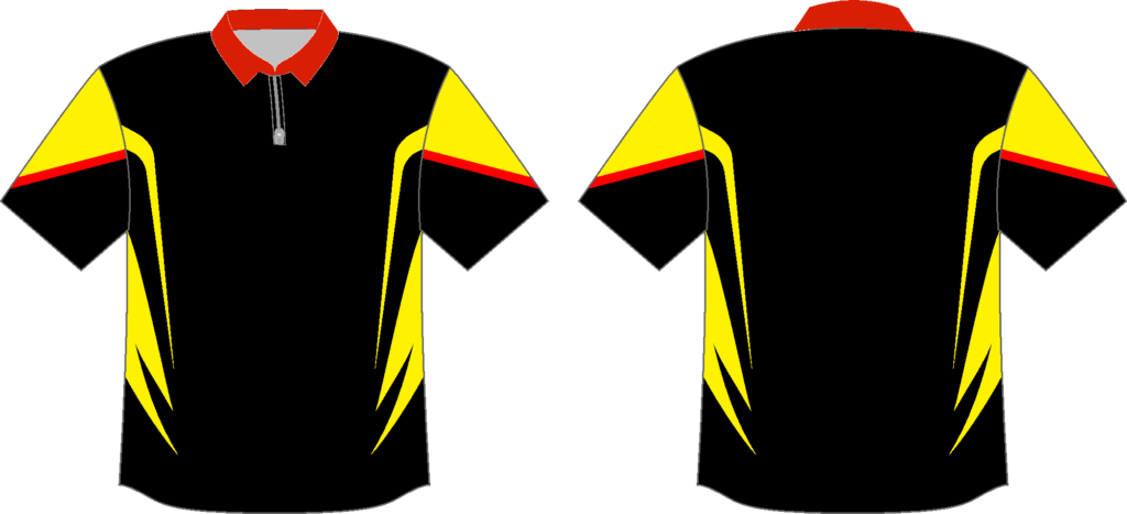 Custom Men's Crew Shirts - Racing Team