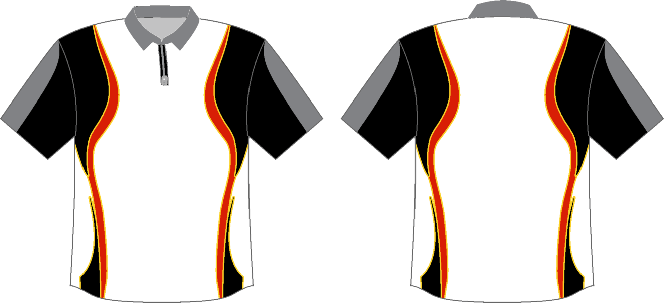 Custom Men's Crew Shirts - Racing Team