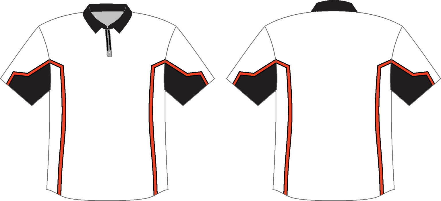 Custom Men's Crew Shirts - Racing Team