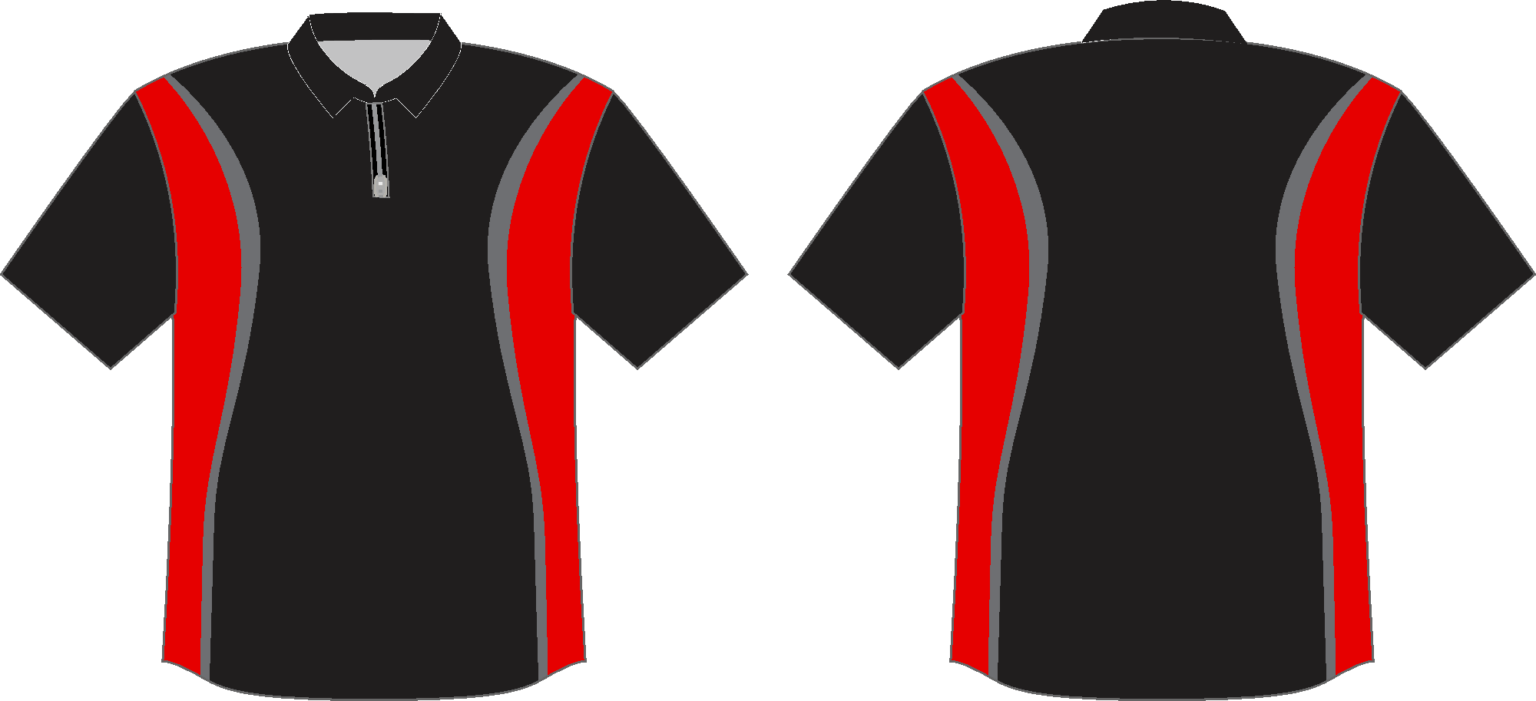 Custom Men's Crew Shirts - Racing Team